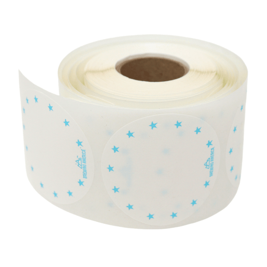 Dissolvable Food Labels for Food Containers Glass, Plastic or Metal No